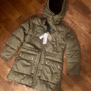 J. Crew | Jackets & Coats | J Crew Long Chateau Puffer Parka In Size ...